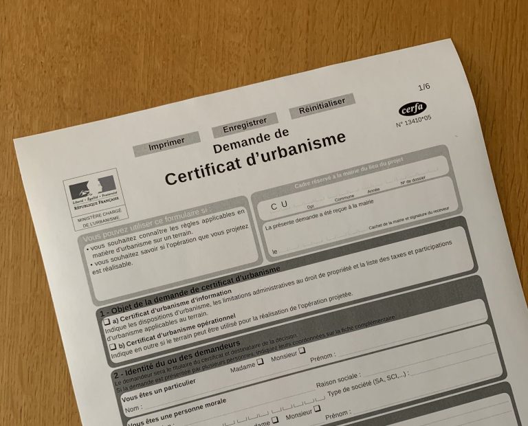 Autorisation d’urbanisme – Bouhet